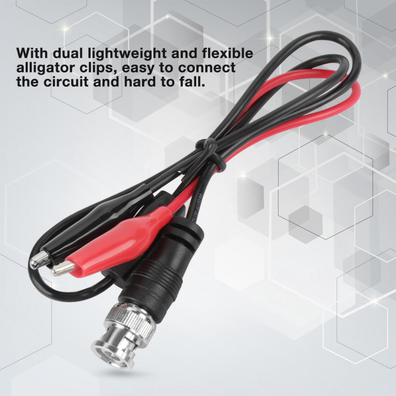 2 uds BNC Macho Enchufe Osciloscopio Sonda De Prueba Cable Osciloscopio ...