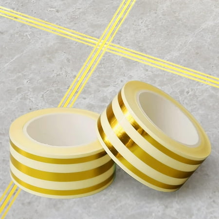 Xizioo 2 Rolls Tile Adhesive Tape, Waterproof Self Adhesive Decorative ...