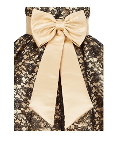 Wedding Satin Tiebow Sash Bow Tie Sash with Velcro Closure 2 pcs Set ...