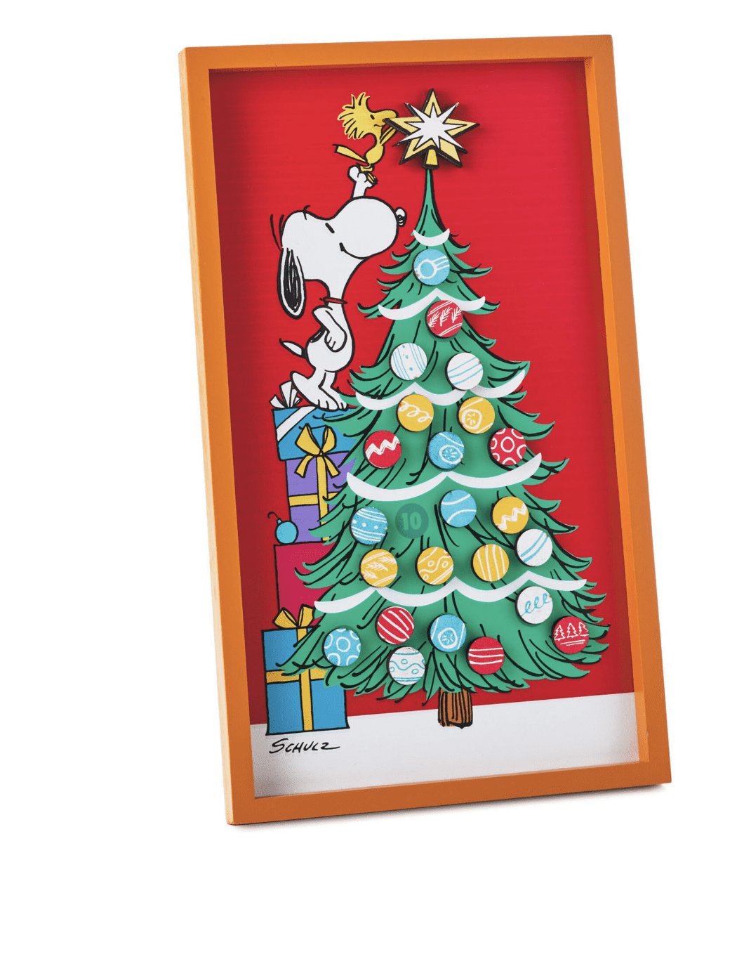 Hallmark Christmas Peanuts Snoopy and Woodstock Magnetic Countdown ...