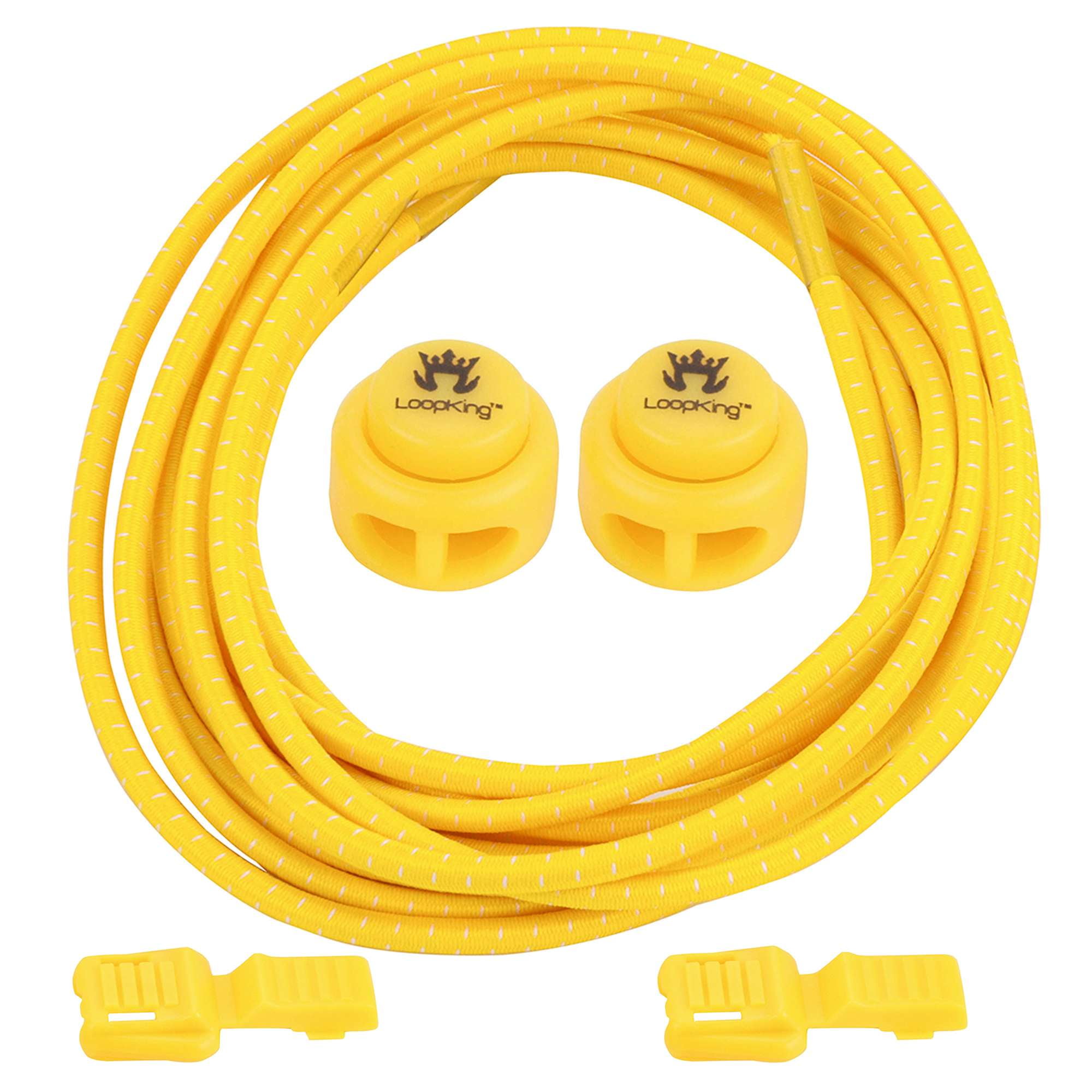 Loop King Laces Elastic Shoe Laces Tieless for Men Women Kids, 1 Pair ...