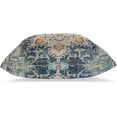Boho Pillow Covers 20x20 Set of 2, Light Blue Beige Carpet Pattern ...