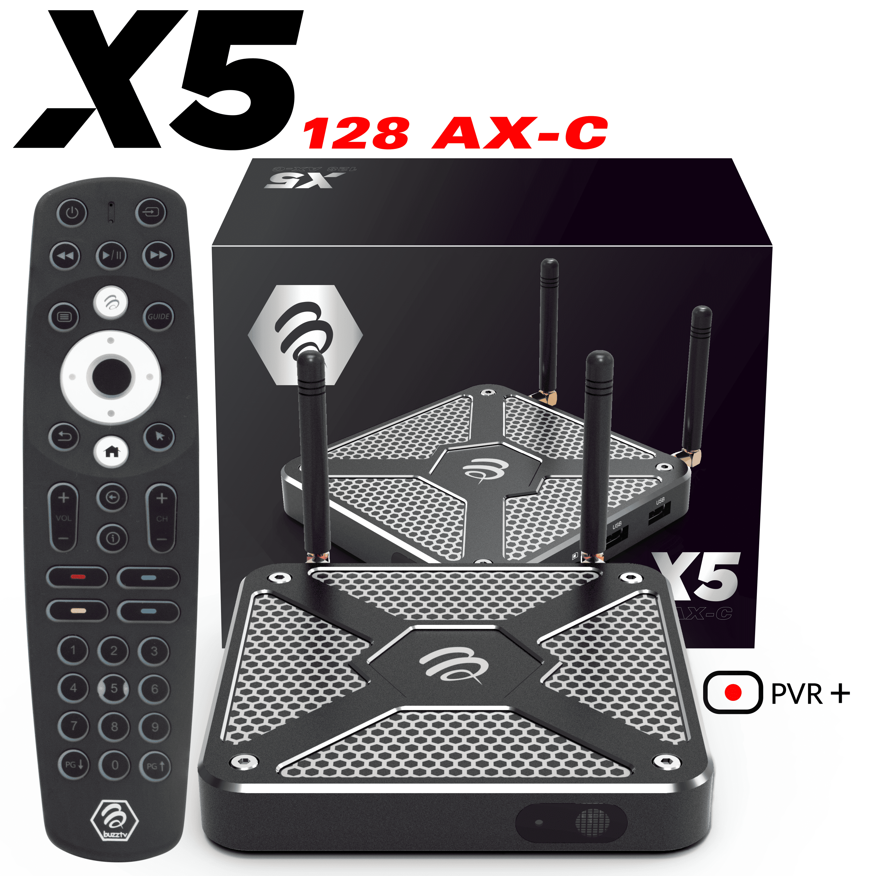 BuzzTV X5 128GB AX-C Android 11 Smart Box - Walmart.ca