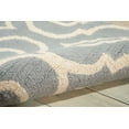 Nourison Linear Trellis Light Blue Area Rug - Walmart.com