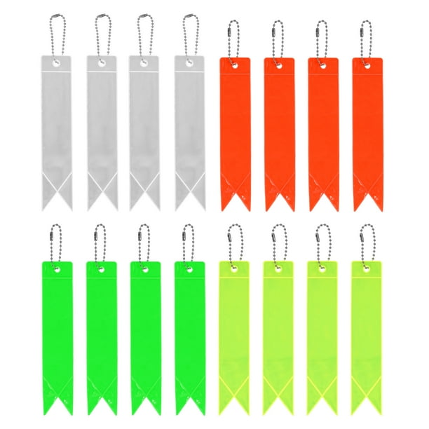Unique Bargains Safety Reflector, 16 Pack Tag Pendant Reflective Gear ...