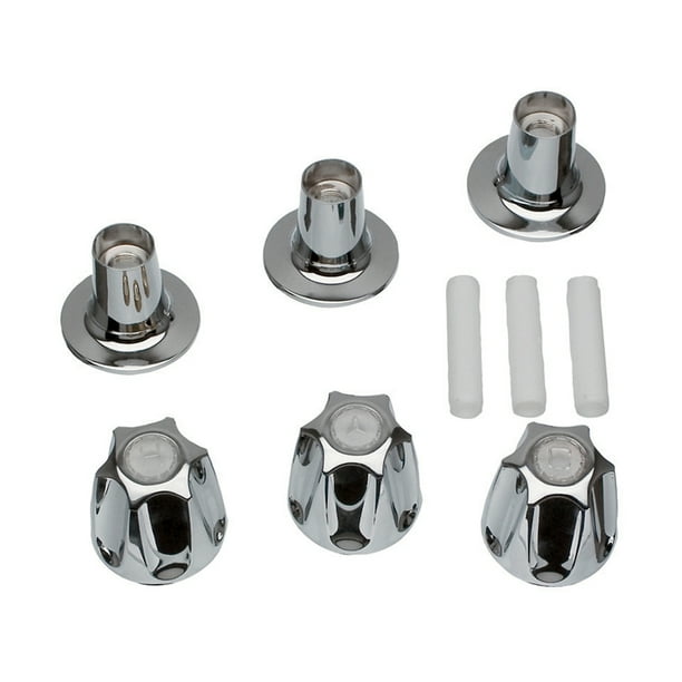 Danco 9D00081428 Chrome Tub/Shower 3-Handle Remodeling Trim Kit For ...