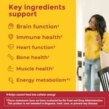 Nature Made Advanced Multivitamin Gummies with Magnesium, Calcium & B ...
