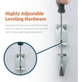 Picture Hang Solutions Adjustable J-Hooks for Frames and Mirrors 100-lb ...