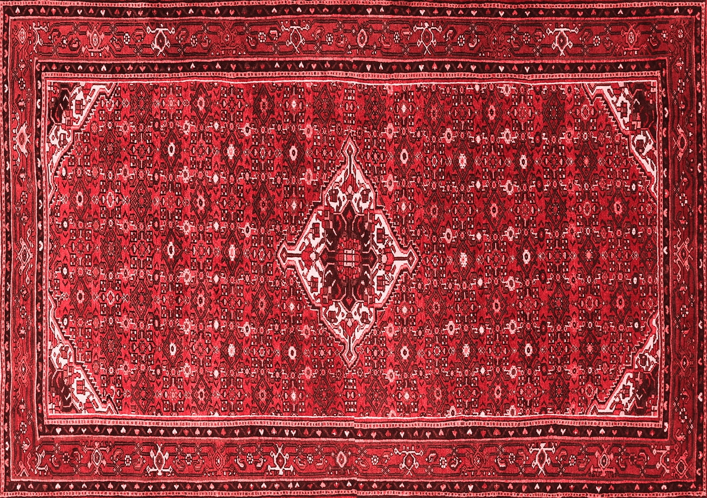 Ahgly Company Indoor Rectangle Persian Red Traditional Area Rugs, 7' x ...