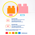 Large Foam Rubber Building Blocks. Ibrick Max 40 (30+10) Pieces ...