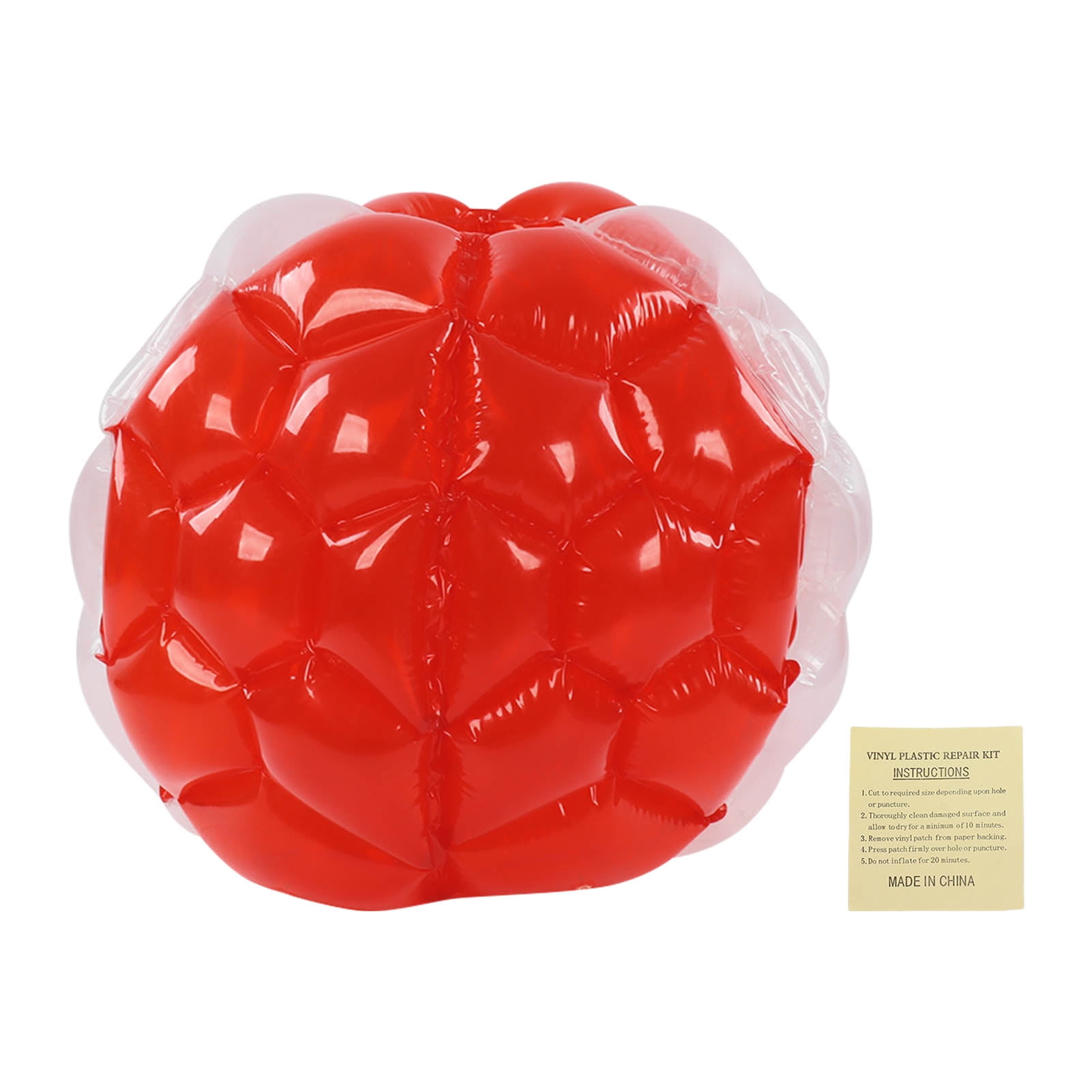 Inflatable Bumping Ball Foldable Portable Body Bubble Ball 90x75cm for ...