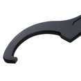 Black Finish Steel Hook Spanner Wrench - Walmart.com