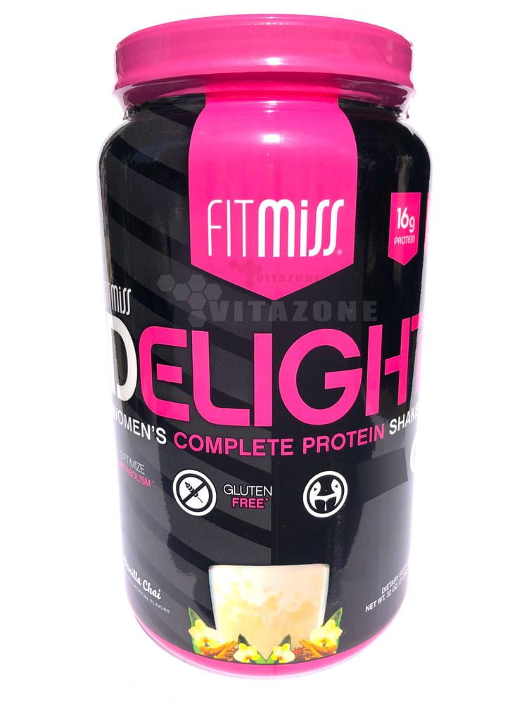 Fitmiss Delight 2 Lbs Vainilla Chai Proteína para mujer Fitmiss ...