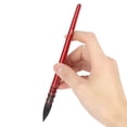 NFTIGB Watercolor Paint Brush Squirrel Hair Tip Red Handle Iron Circle ...