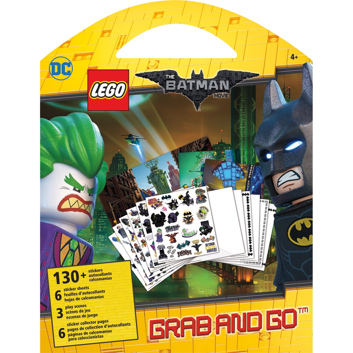 Lego Grab & Go Stickers & Activity Pages-Dc The Batman Movie | Walmart ...