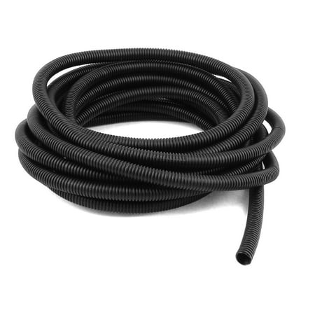 13mmx10mm Dia Black Conduit Corrugated Cable Tube Bellows Hose Wire ...