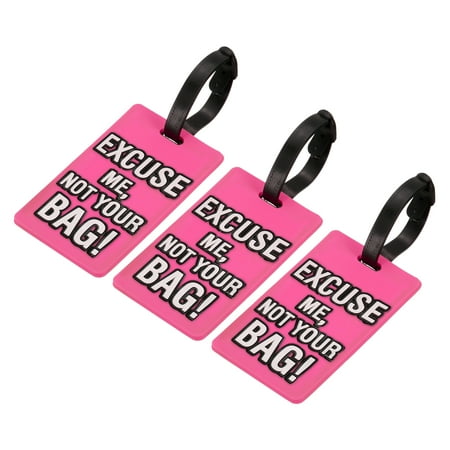 Bagages Ã tiquette, PVC Identificateur Carte Support Ã tiquette, Excusez-moi, Pas Votre Sac ModÃ ...