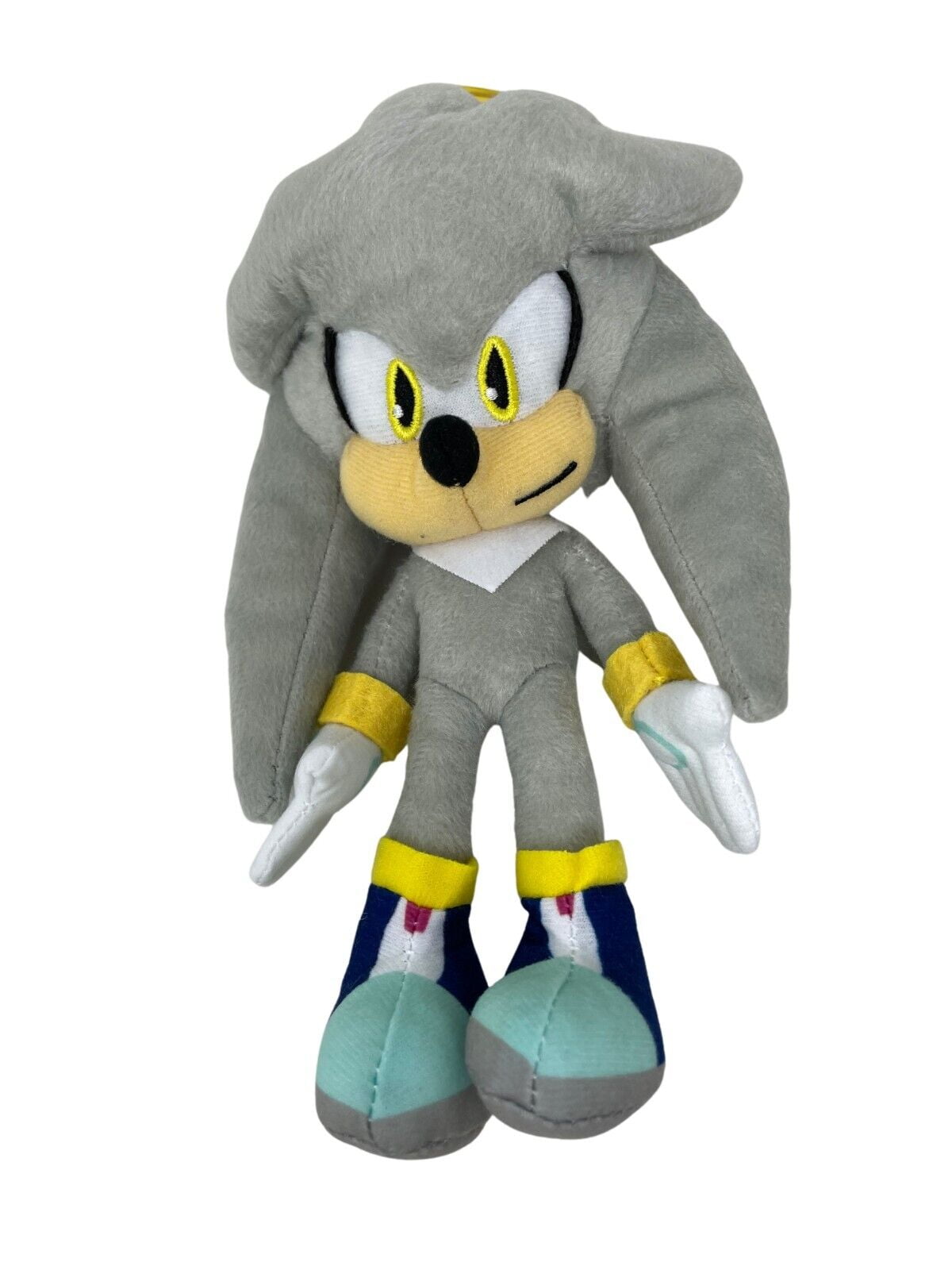 Sonic the Hedgehog 8" Plush Keychain/Coin Purse- SILVER - Walmart.com