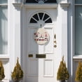 4th of July Round Metal Signs for Outside Gnomes Holding Star Balloon ...