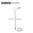 Uxcell Model Railway Train Lamp Post 3.4" White 1:150 Scale LEDs New 3V ...