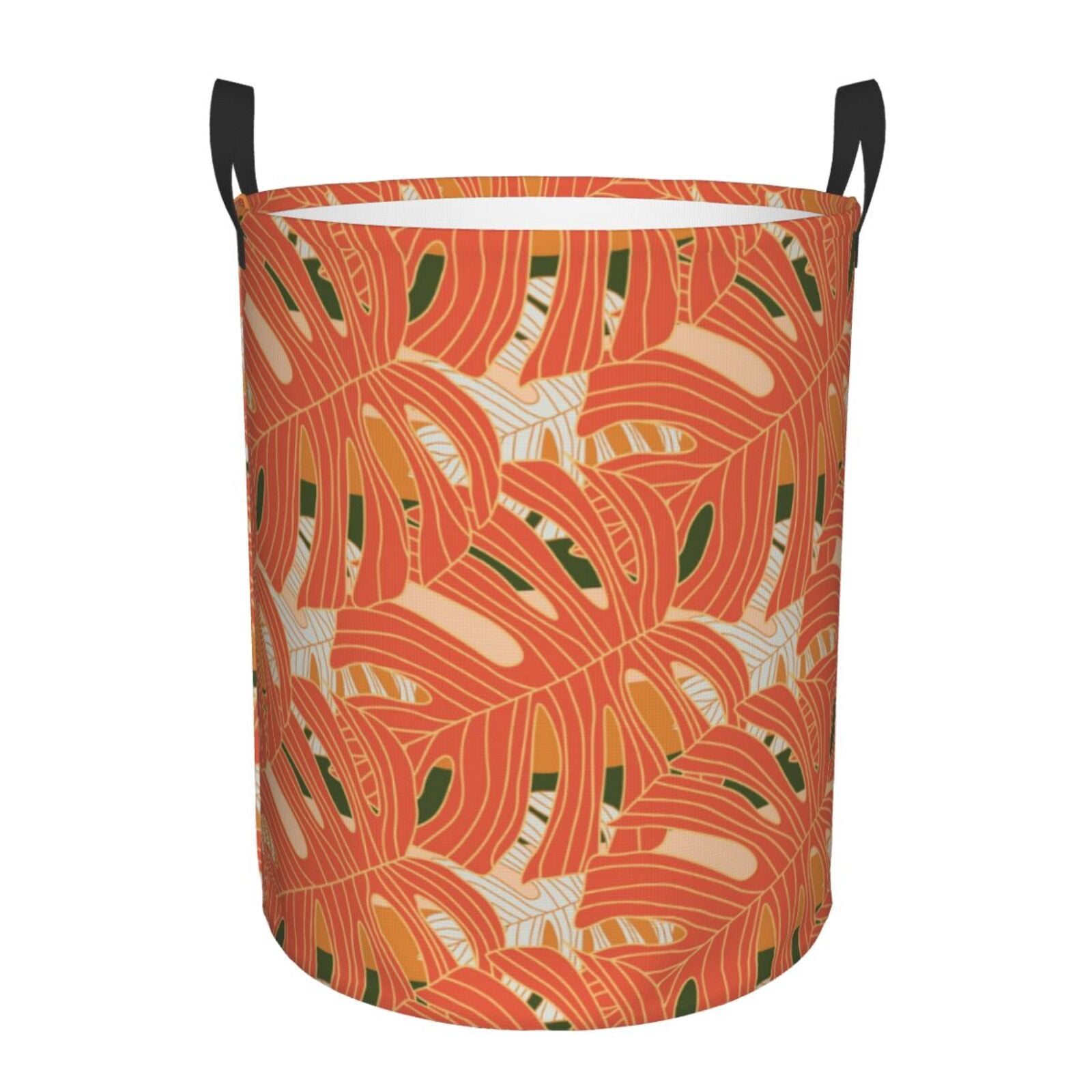 ZNDUO Round Laundry Basket, Waterproof Collapsible Laundry Baskets with ...