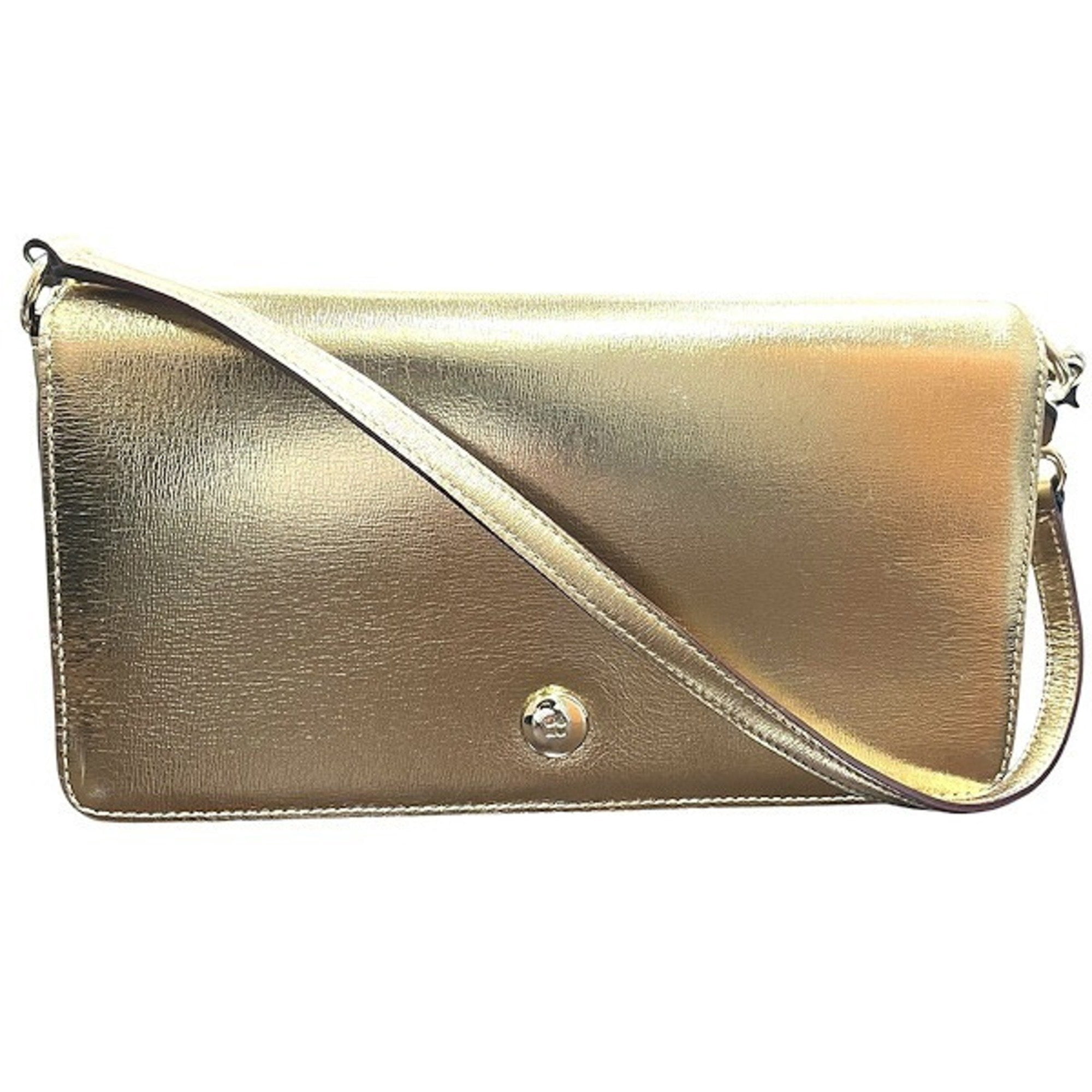 Pre-Owned Kate Spade Gold Color Bag Handbag Women's (Good) - Walmart.com