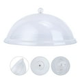 KALLORY 1Set Clear Acrylic Round Food Cover Tent 14 Inches For ...