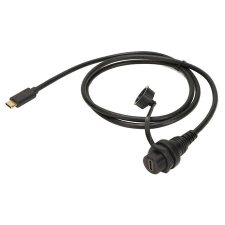 Dashboard Panel Mount Cable, 4K Resolution USB3.1 Type C Dustproof Hot ...