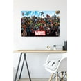 Marvel Comics - The Marvel Lineup Wall Poster with Push Pins, 22.375" x ...