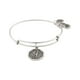 Alex And Ani Initial J Charm Rafaelian Silver Finish Bangle Bracelet A13EB14JS - Walmart.com