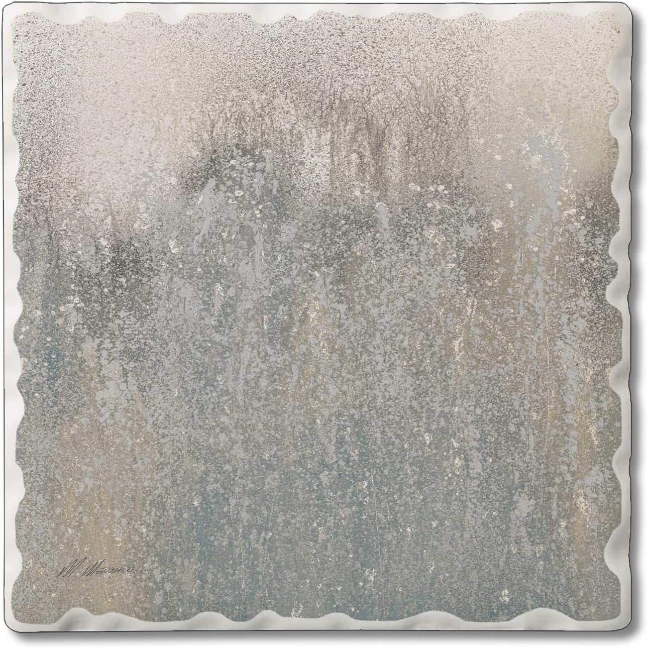 Absorbent Stone Tumbled Tile Coasters, Soaring Dawn, Set of 4 - Walmart.com