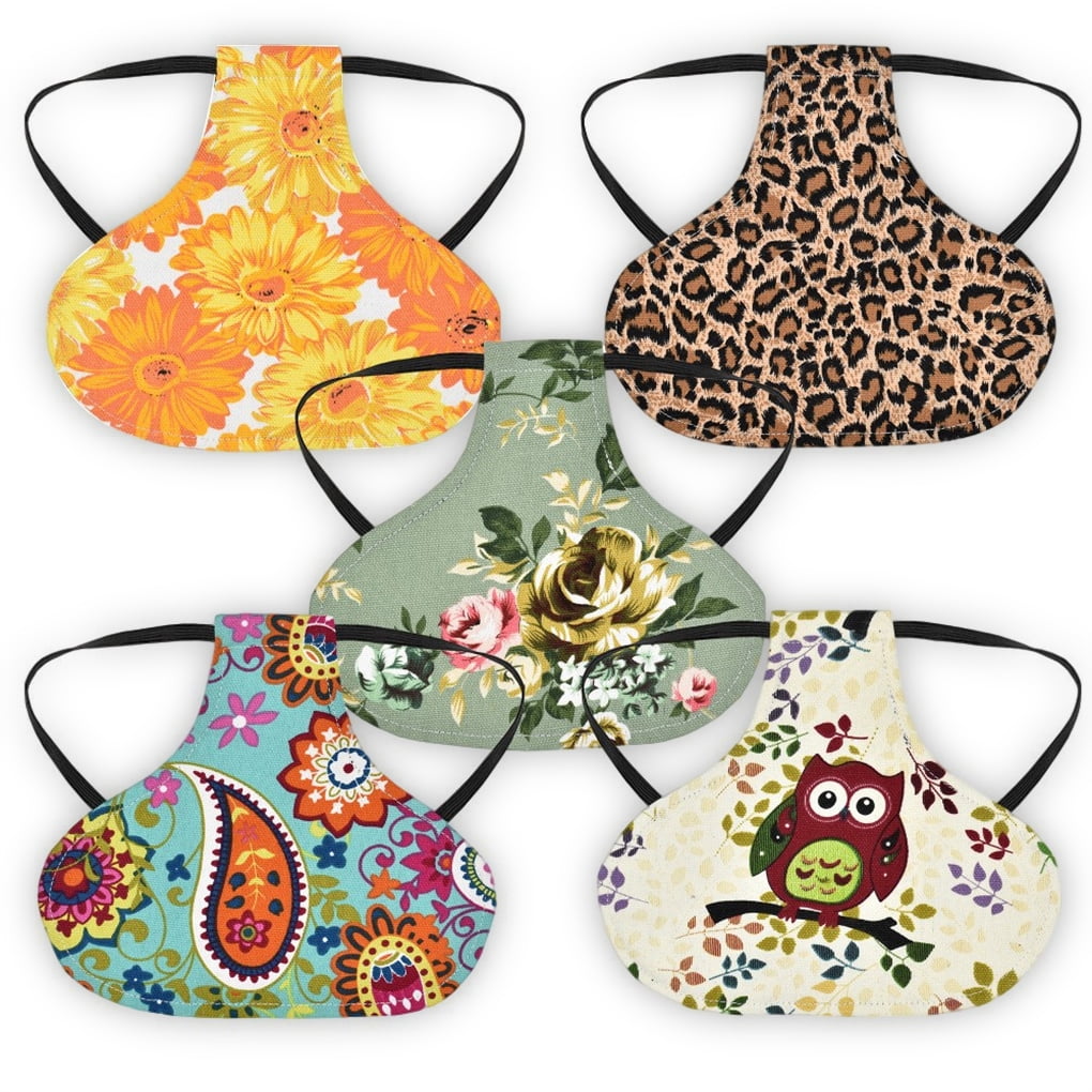 Worallymy Pack Of 5 Chicken Saddle With Elastic Straps Adjustable ...