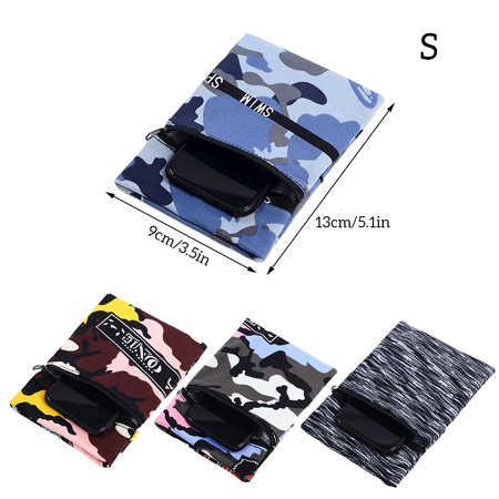 Sports Arm Pouch Unisex Flexible Running Walking Armband Pocket Mobile ...