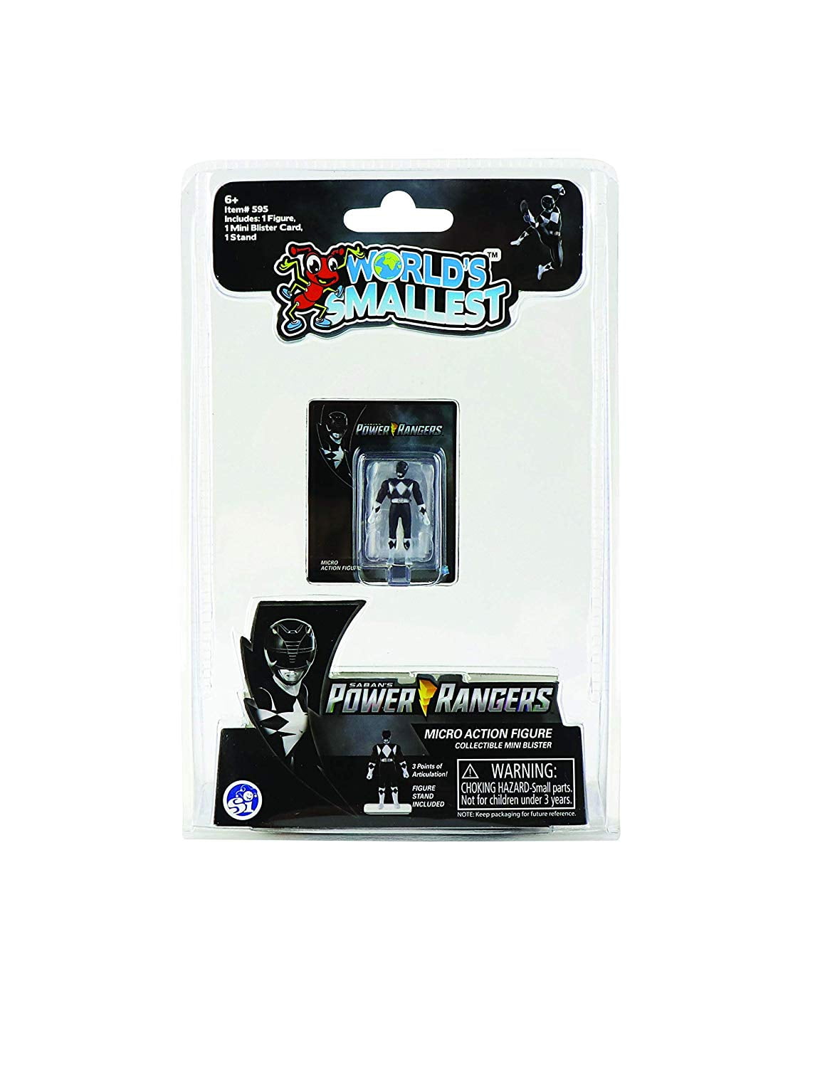 Buy World's Smallest Power Rangers Micro Action Figure - Style will ...