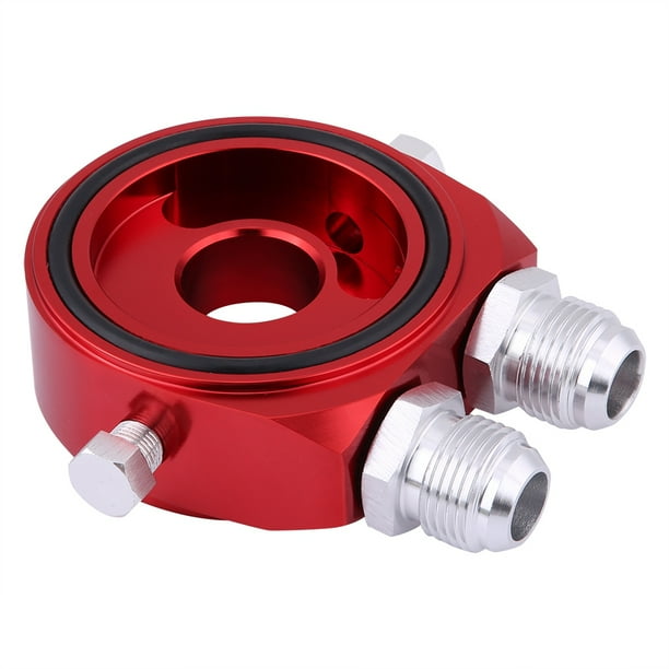 NPT Oil Cooler Kit,M20 x 1.5 Aluminum Oil Cooler Sandwich Plate Oil ...