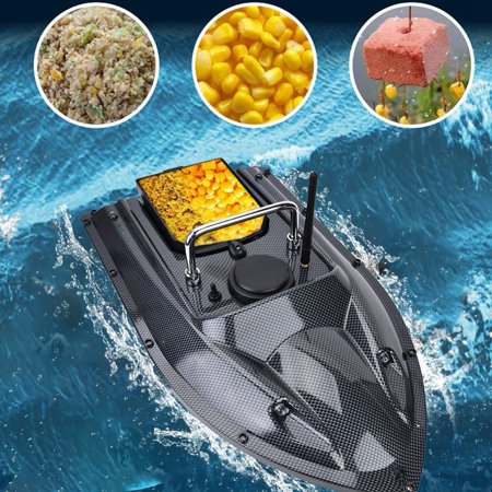 500m Remote Control RC Fish Lure Boat, 3H Standby Time Fish Bait Boat ...