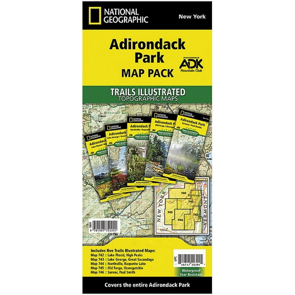 National Geographic United States Classic Map, Enlarged and Laminated ...