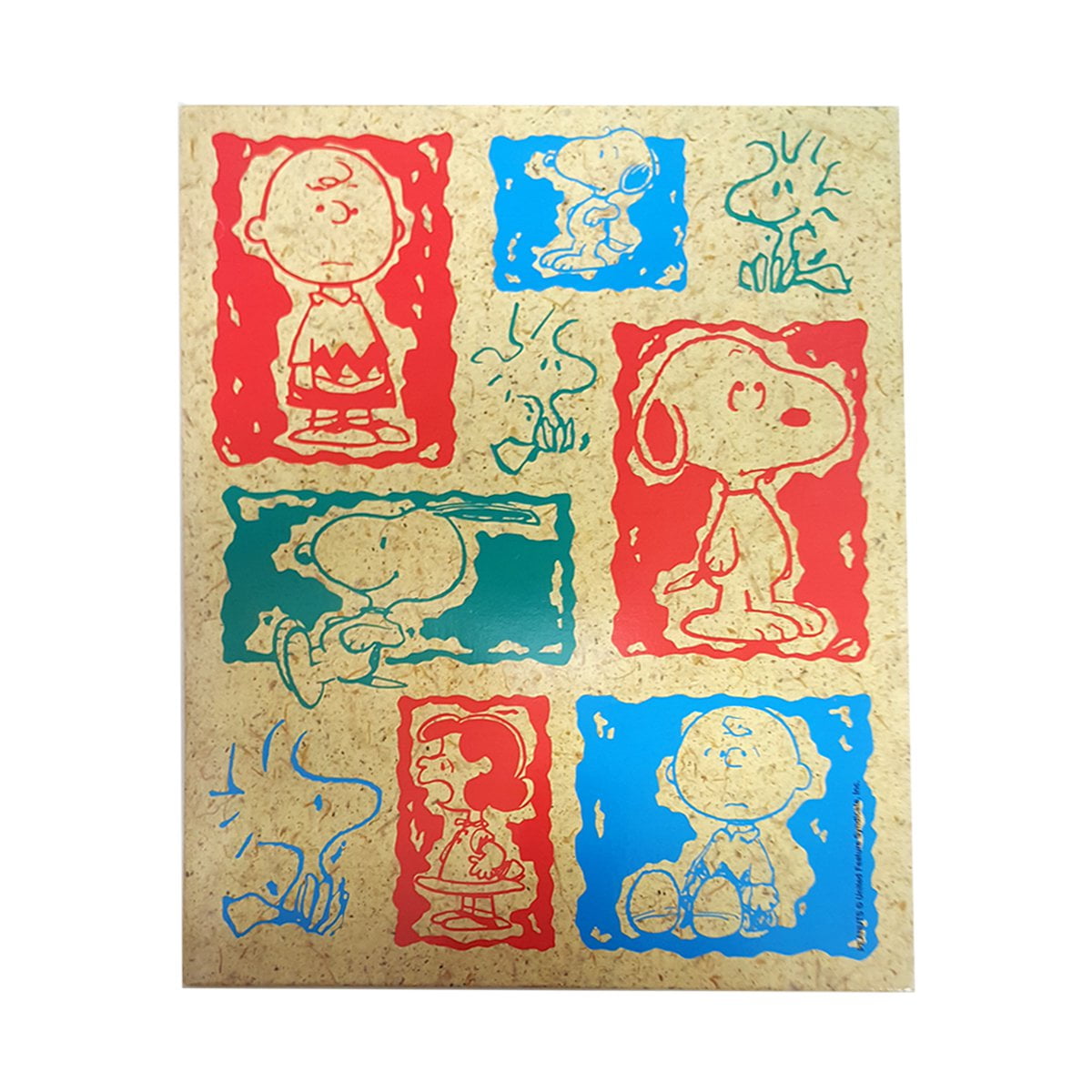 Peanuts Gang Snoopy 2-Pocket Cardboard Folder - Walmart.com