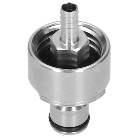 Peahefy Stainless Steel Carbonation Cap with 5/16in Barb Ball Lock Type ...