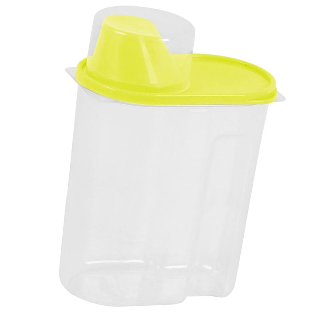 2\.5L Plastic Food Storage Box Airtight Container With Pour Lids ...