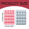 YYKihy Silicone Trays For Making 28 Cavity Capsule Shaped Candy For ...