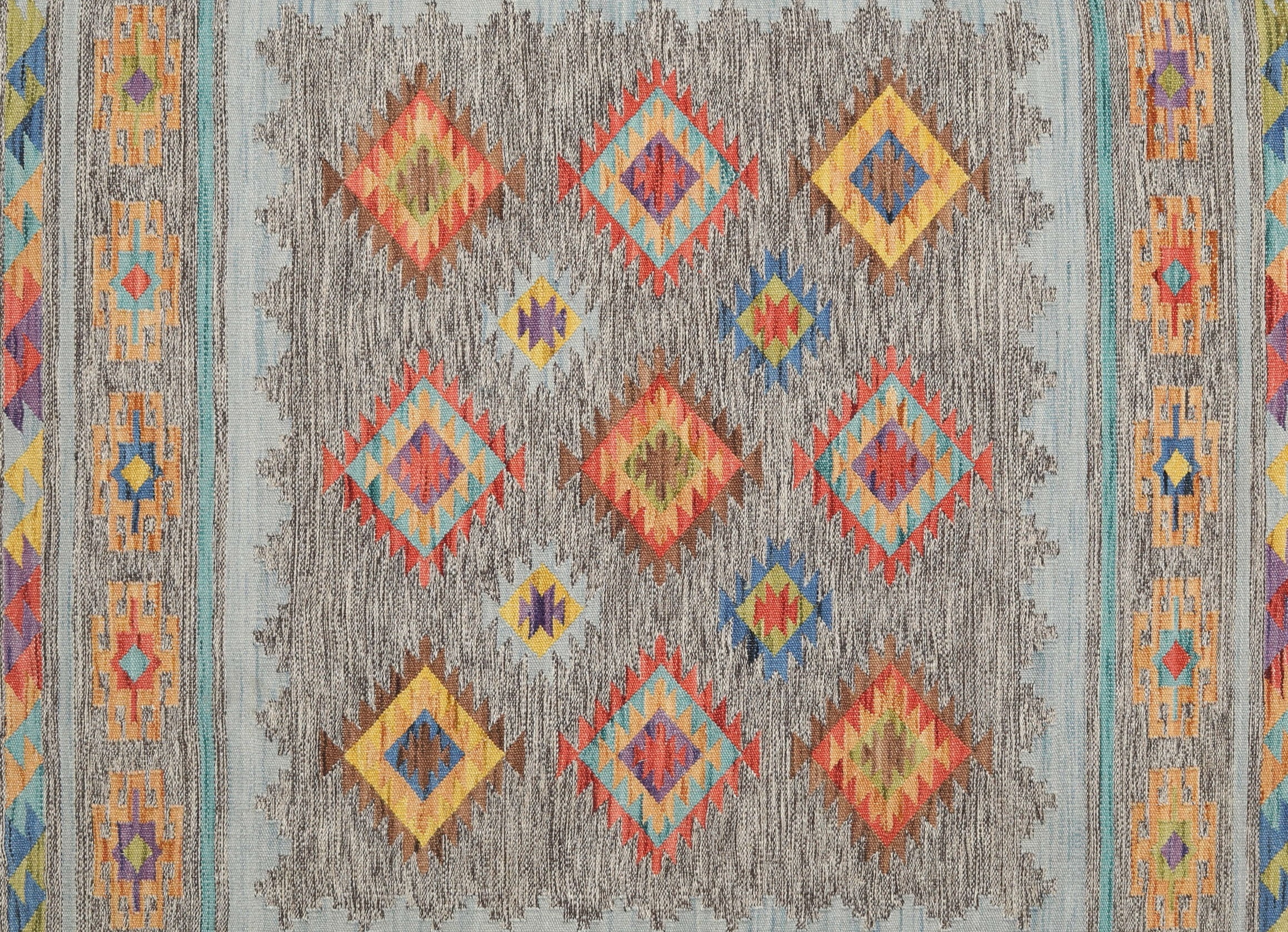 Ahgly Company Indoor Rectangle Contemporary Sage Green Southwestern ...