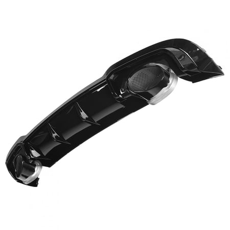 Filfeel For RS3 Rear Bumper Diffuser Lip With For ABT Exhaust Tip Car ...