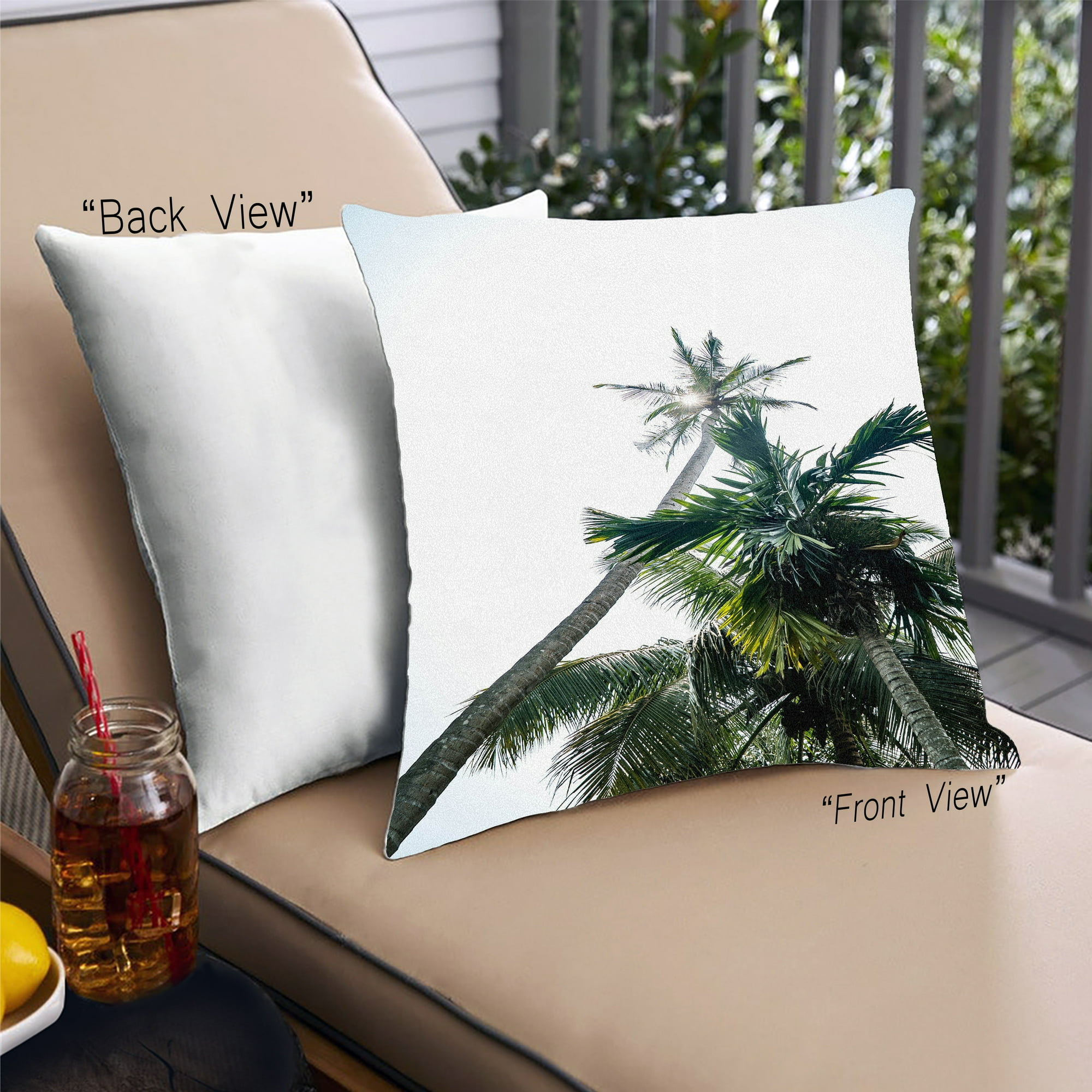 Click here for Ahgly Company Plants Palm Tree Outdoor Throw Pillo... prices