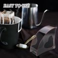 FRCOLOR Coffee Filter Paper Holder With Cover Reusable Plastic Box For ...