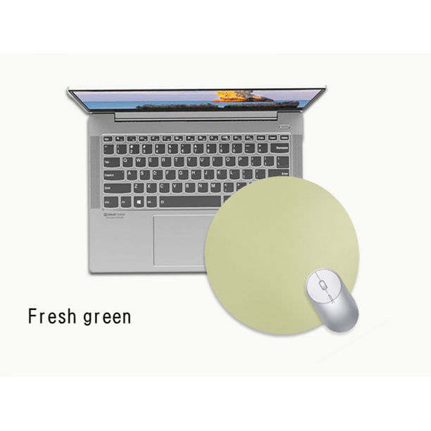 Desk pad simple round mouse pad game leather small mouse pad water ...