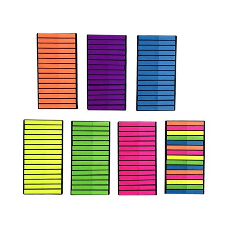 300 Sheets Sticky Notes Tabs, Bookmarks Colorful Note Marker ...