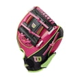 Wilson 2024 A200 EZ Catch™ Party Animals™ 10” T-Ball Glove - Hot Pink ...