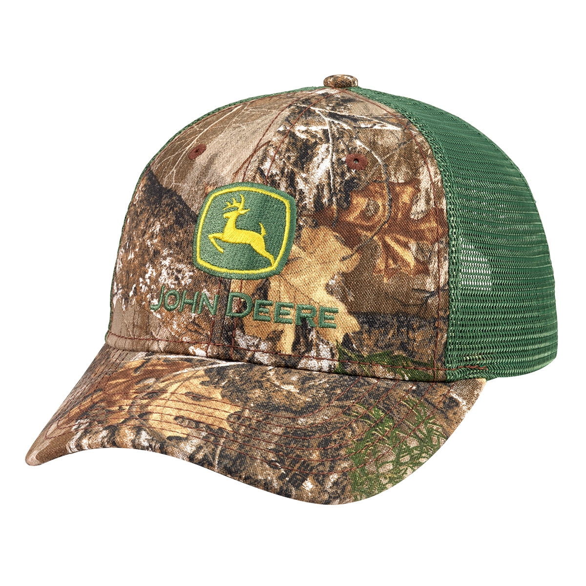 John Deere Camo Twill/Green Mesh Hat/Cap - LP83144 - Walmart.com