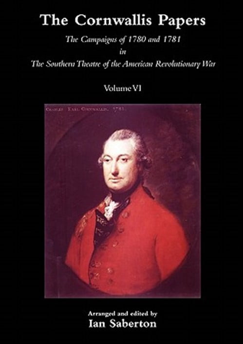 Pre-Owned Cornwallis Papersthe Campaigns of 1780 and 1781 in the ...